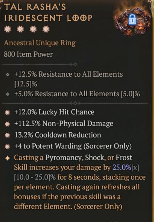 Buy Diablo 4 Tal Rasha's Iridescent Loop 4GA for Hybrid Element ...